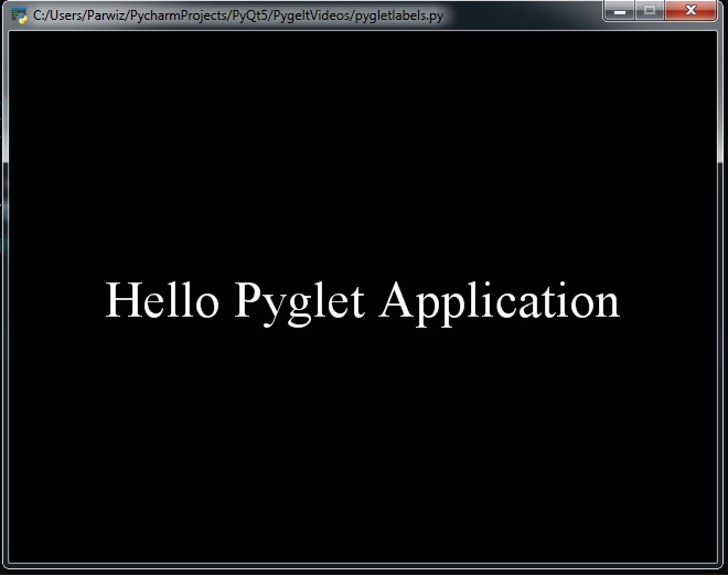 Python Pyglet Introduction Creating First Window Codeloop 7468